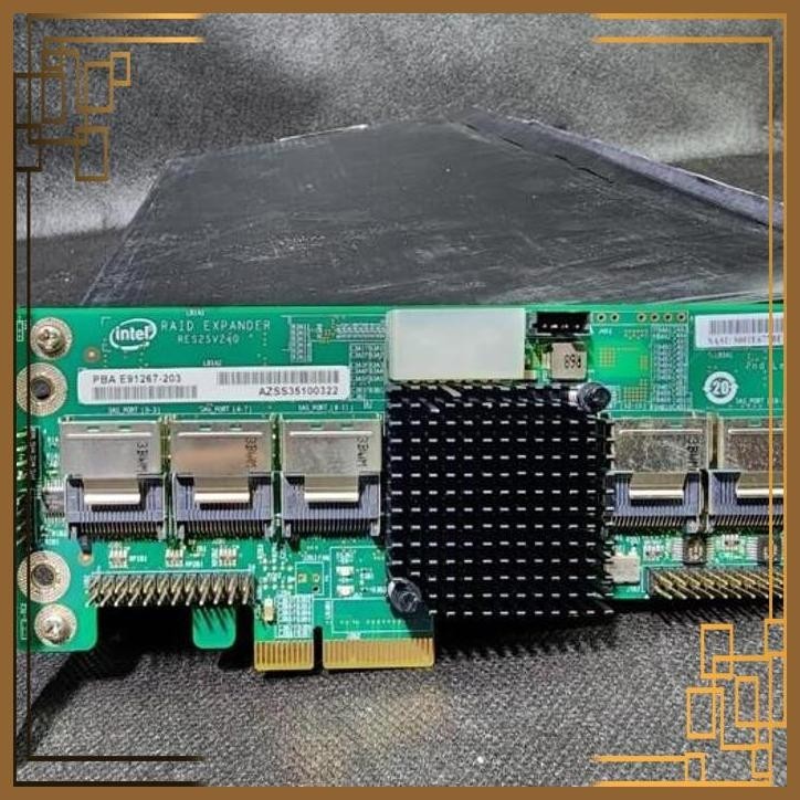Jual [SNC] Intel 24 port 6 Gb/s SATA SAS RAID Expander Card PBA E91267 ...