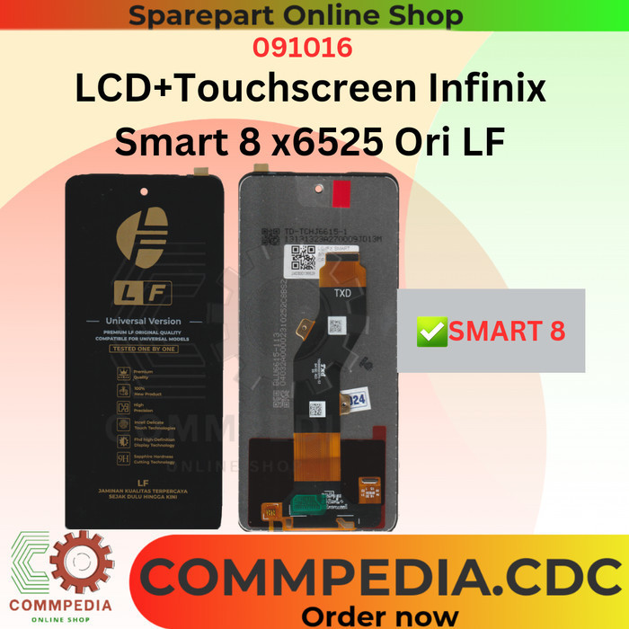 Jual HARGA DISC - LCD Infinix x6525 Smart 8 +Touchscreen | Shopee Indonesia