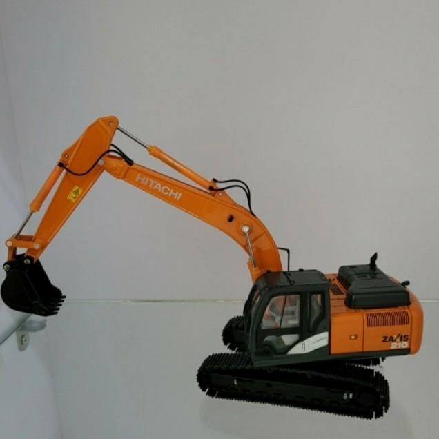 Jual Diecast Excavator Hitachi Zaxis 210 Alat Berat Miniatur | Shopee ...