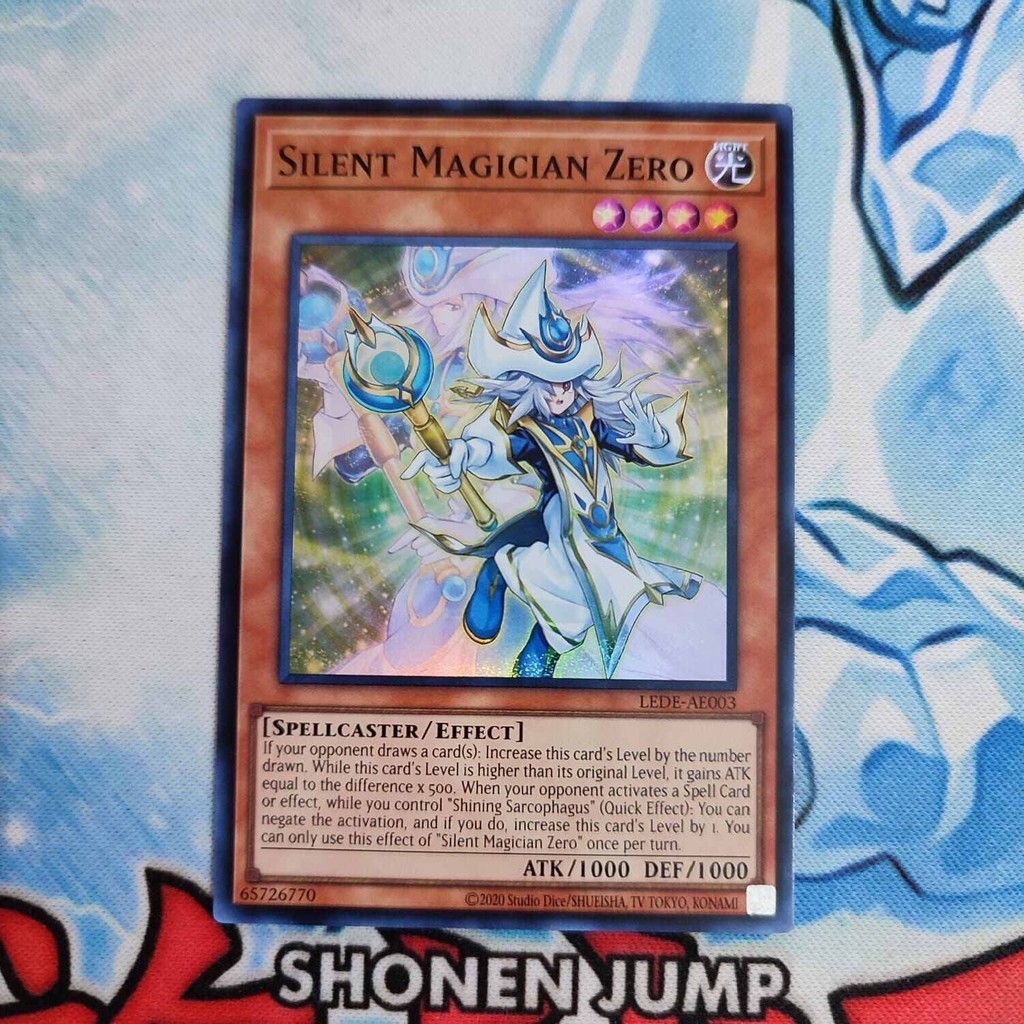 Jual yugioh AE silent magician zero LEDE-AE003 SR original | Shopee ...