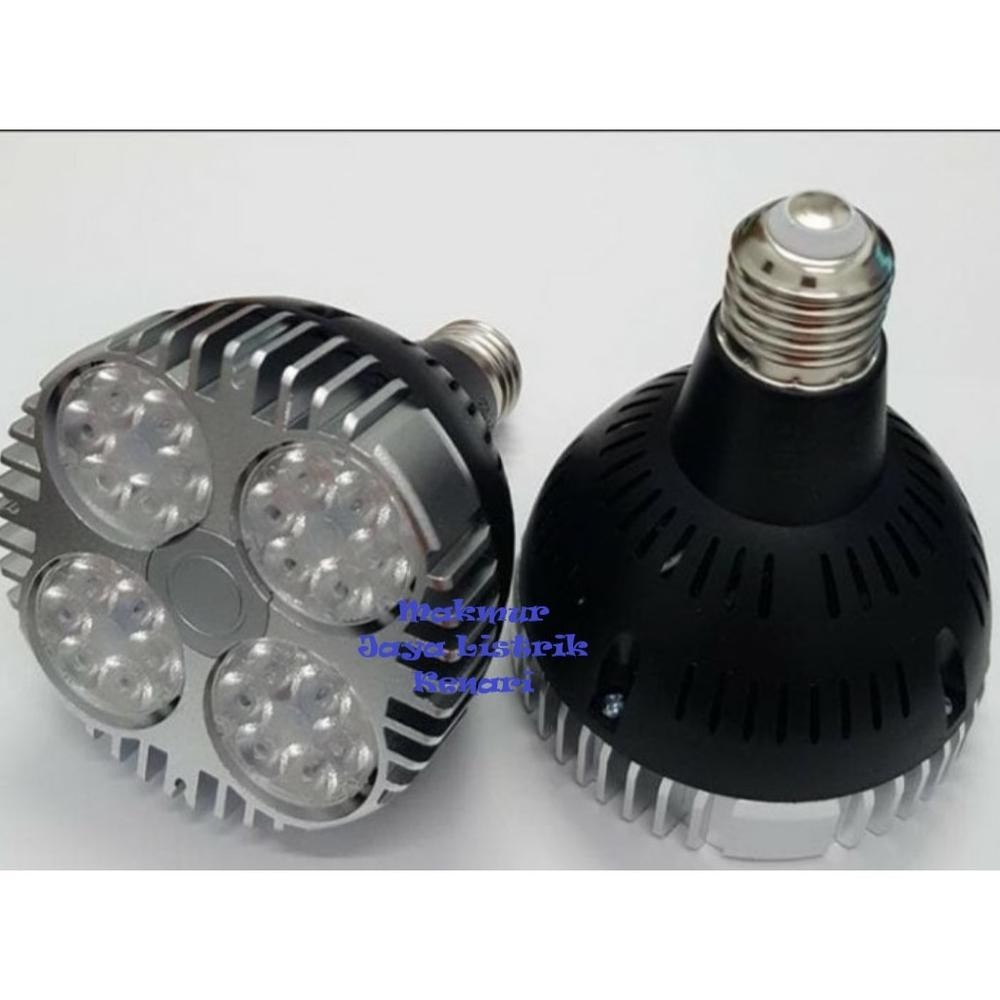 Jual Viral Lampu Led Par 30 35W Led Par30 35 Watt Led E27 Ulir Hitam ...