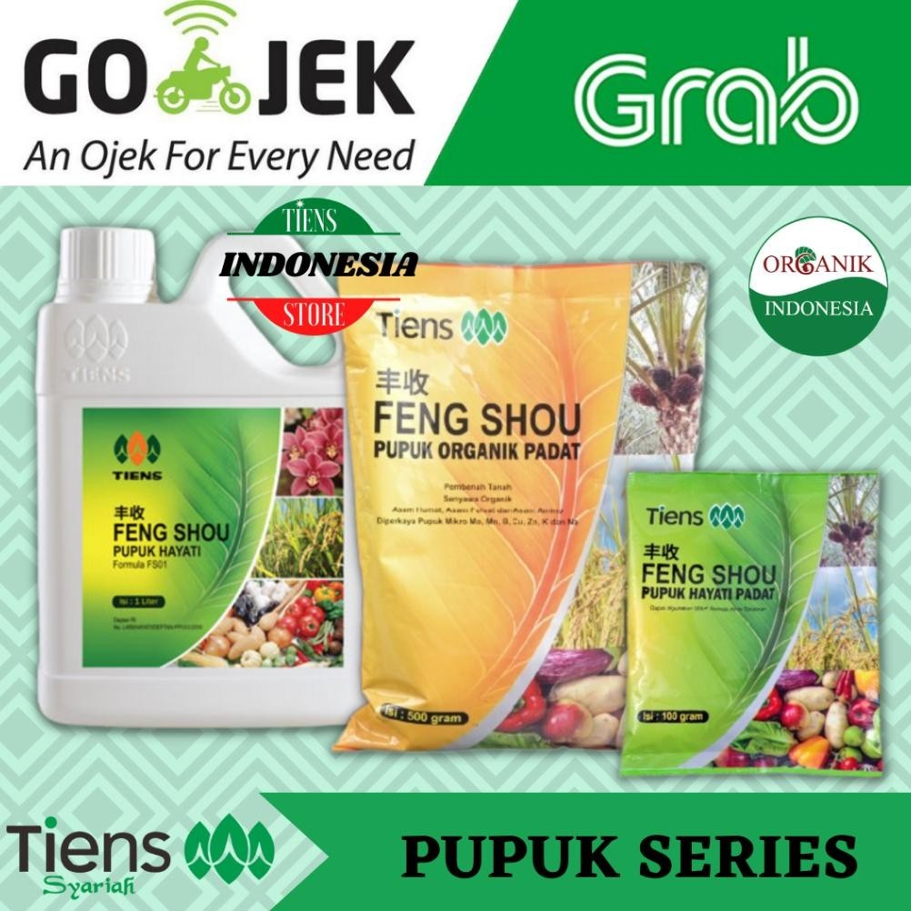 Jual Viral Pupuk Tiens Feng Shou | Pupuk Hayati Organik Padat Dan Cair ...