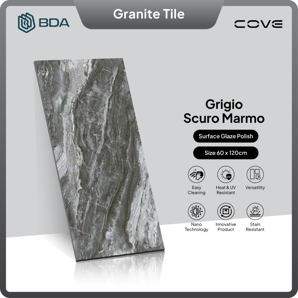 Jual BDA Granite Tile Granit 120X60 Granit 60x120 Keramik Lantai ...