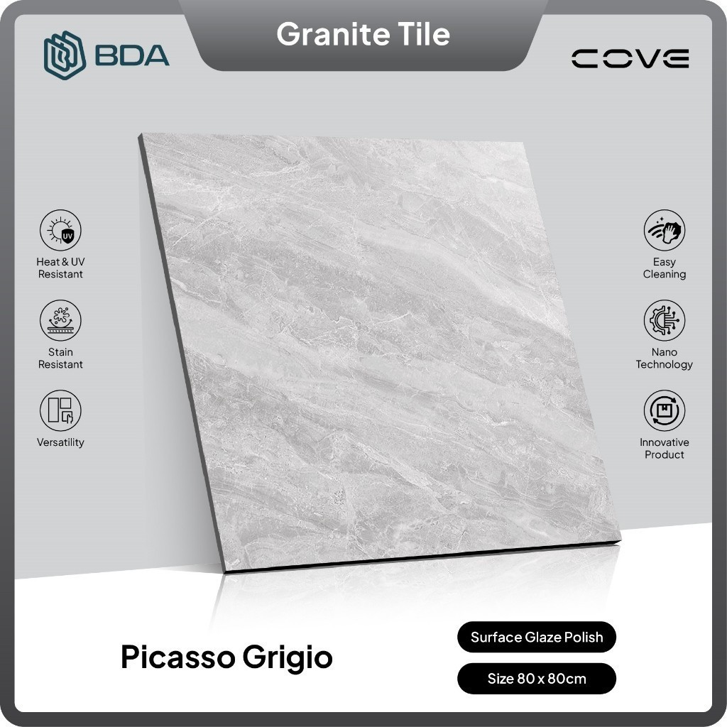 Jual BDA Granite Tile 80x80 Keramik Granit Lantai Dinding Kamar Mandi ...