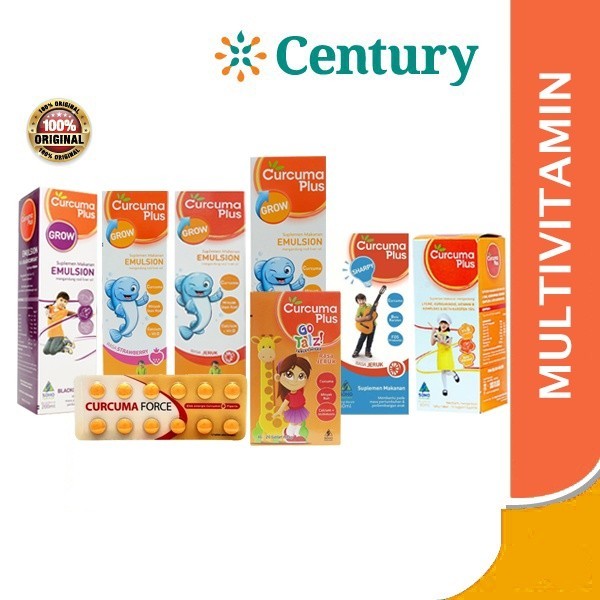 Jual Curcuma Plus Emulsion / Vitamin / Omega 3 /Kurkuma Plus/Nafsu ...