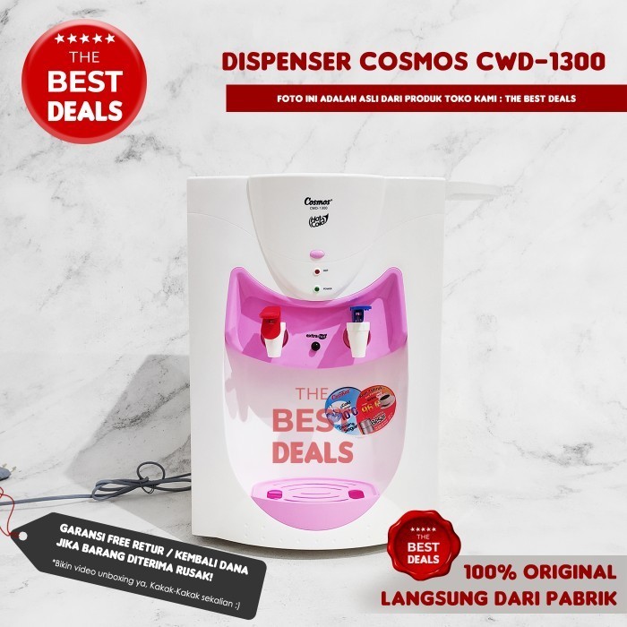 Jual Silahkan Order] Dispenser Air Galon Atas Panas & Dingin Cosmos CWD ...