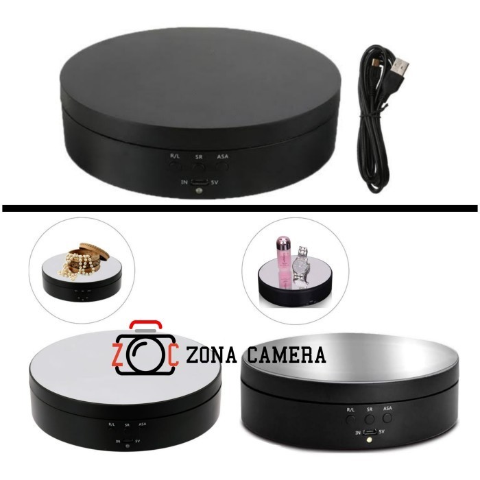 Jual ROTATING DISPLAY FOTOGRAFI PUTAR PHOTO VIDEO PRODUK STAND PRODUCT ...