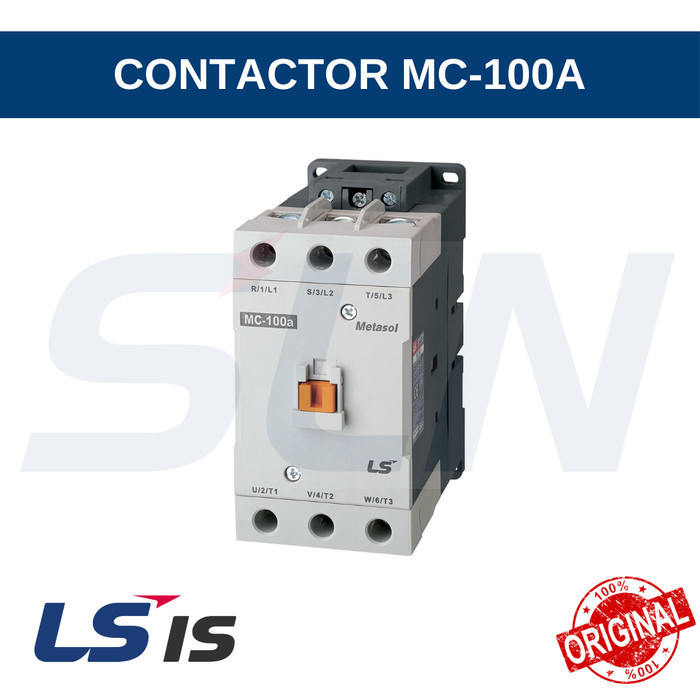 Jual MAGNETIC CONTACTOR/KONTAKTOR MC-100A LS IS | Shopee Indonesia