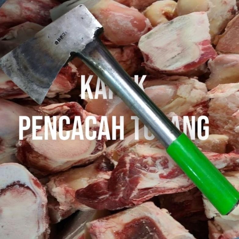 Jual Promo Pisau Dapur Besar Kapak Pencacah Tulang Daging Sapi | Shopee ...