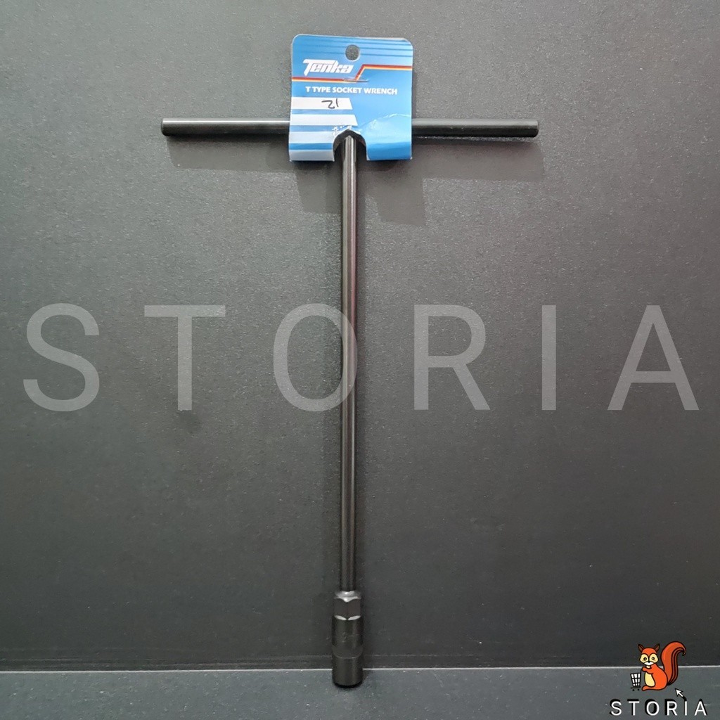 Jual Kunci SOK Model T/Kunci T Adapter Sock 12mm/Kunci Socket T12 | Shopee Indonesia