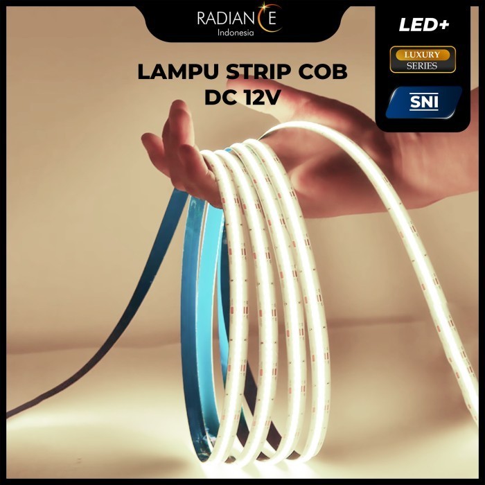 Jual Lampu Strip Led Cob 12V Dotless 5Meter Indoor Dekorasi Tidak ...