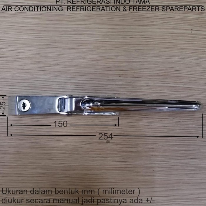 Jual Obral Handle P&M 1200 ( 10" ) Pintu Cold Storage - Cold Room ...