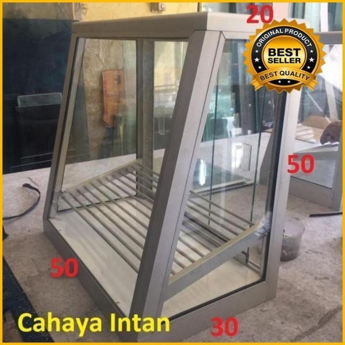 Jual Etalase Ayam Goreng, Etalase Kaca Aluminium Untuk Fried Chicken ...