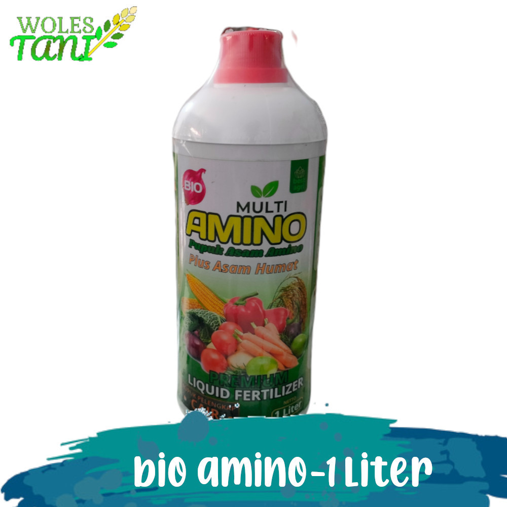 Jual Bio Amino Multi 1 Liter Pupuk Asam Amino Plus Asam Humat | Shopee Indonesia