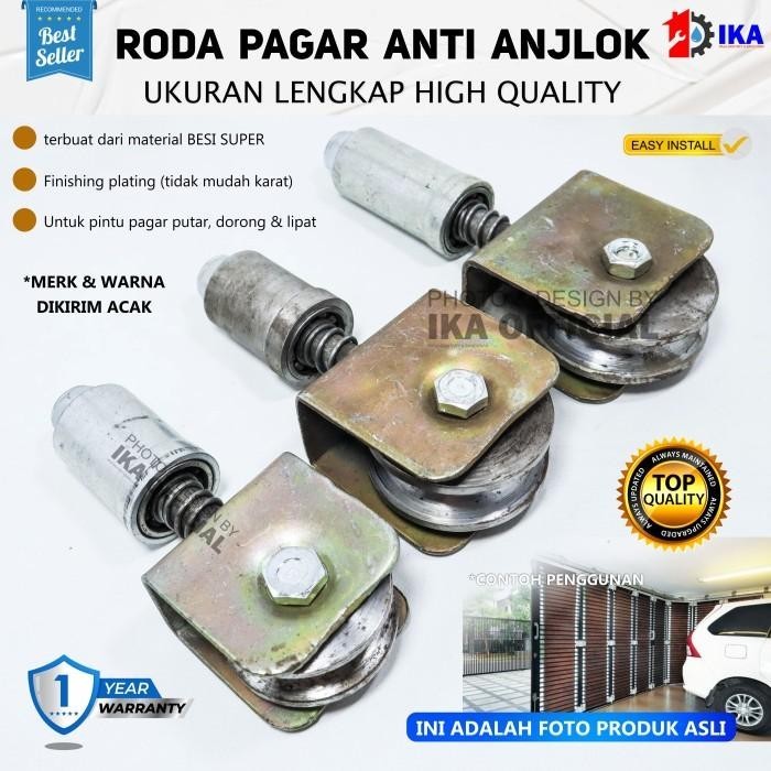 Jual RODA PAGAR SLIDING BESI SUPER 8 CM - SOLUSI PAGAR RUMAH SLIDING ...