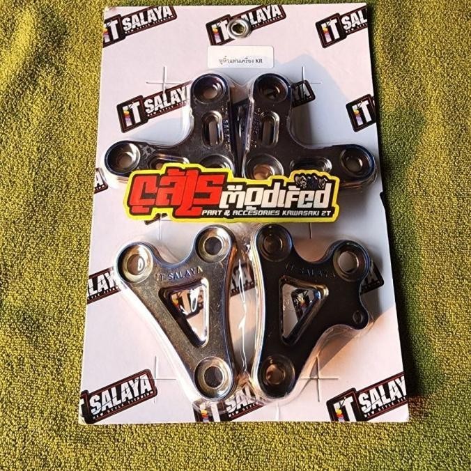 Jual Dijual Bracket Engine Atas Bawah Titanium Ninja R Dan Ss Original ...