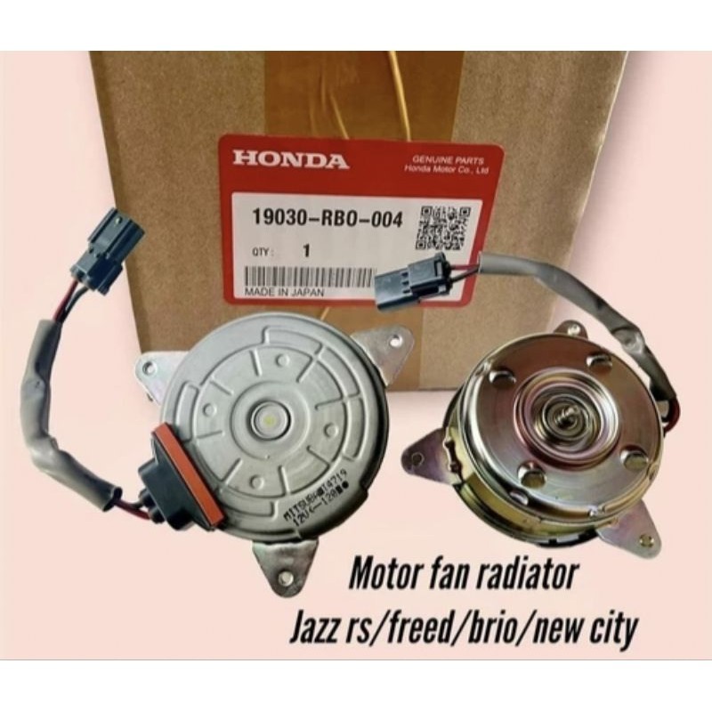 Jual Motor fan radiator honda Brio,jazz rs,freed mobilio original mitsuba | Shopee Indonesia