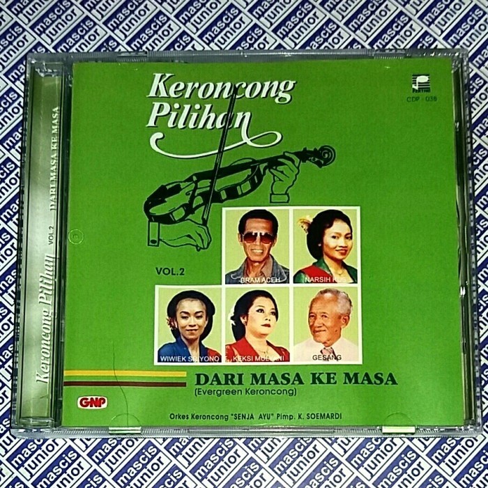 Jual CD Keroncong Pilihan Dari Masa Ke Masa Vol. 2 Bram Aceh Gesang | Shopee Indonesia