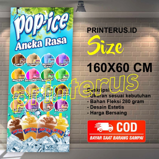 Jual Ambil PROMO Sekarang Juga >> spanduk banner minuman pop ice murah ...
