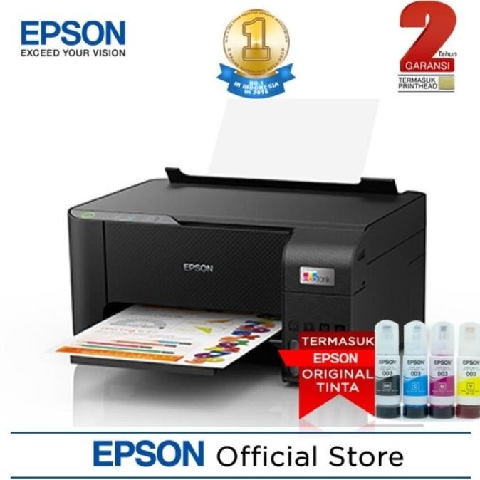 Jual Epson L3210 EcoTank All in One Ink Tank Printer ( print, scan, copy) TAC | Shopee Indonesia