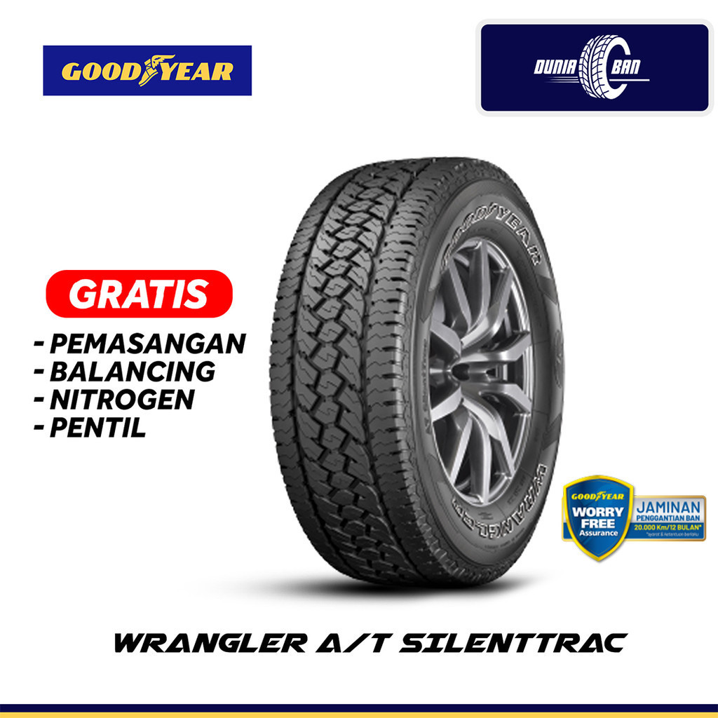 Jual Ban Mobil Goodyear WRANGLER AT SILENTTRAC 265/65 R17 | Shopee ...