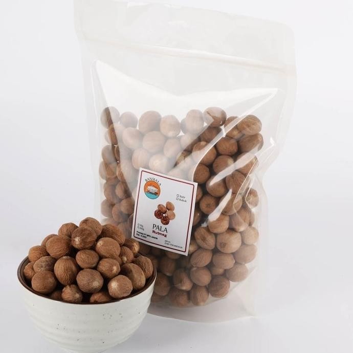 Jual [Ready] Biji Pala Maluku Grade Abcd Nutmeg 1Kg Tanpa Cangkang ...
