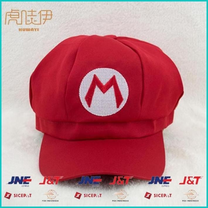 Jual BISMILLAH TSMB TOPI SUPER MARIO BROS HAT CAP BASEBALL COSPLAY ...