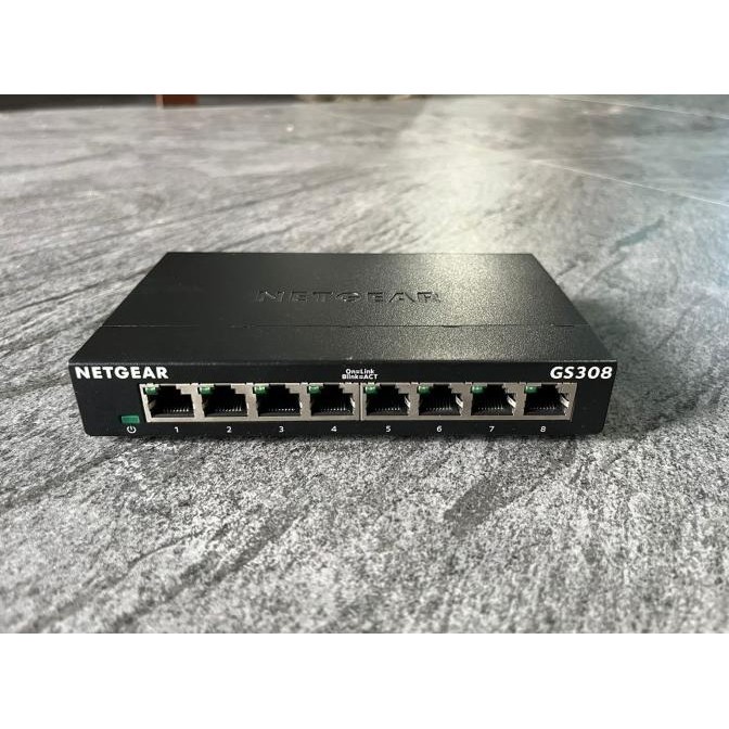 Jual NETGEAR GS308 8 Port Gigabit Ethernet Unmanaged Desktop Switch ...