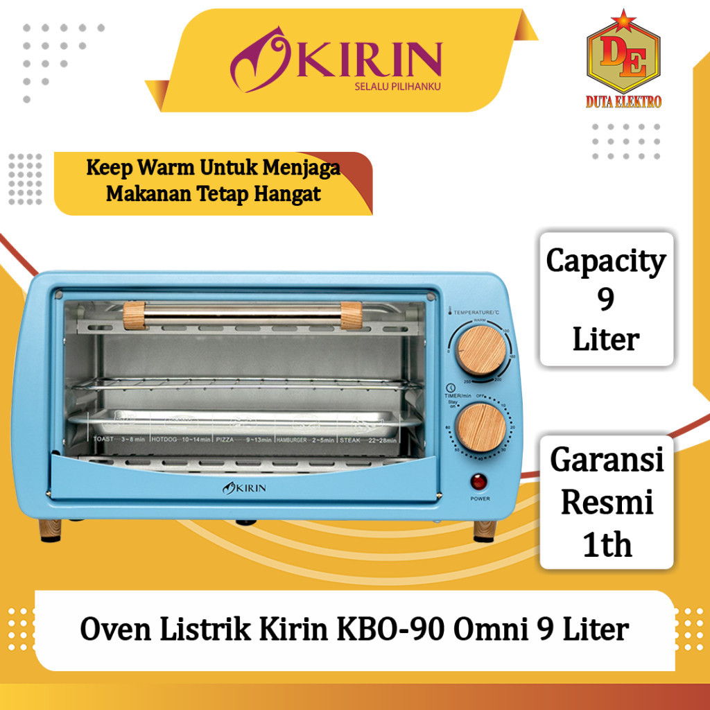 Jual Oven Listrik Kirin KBO-90 Omni 9 Liter | Shopee Indonesia