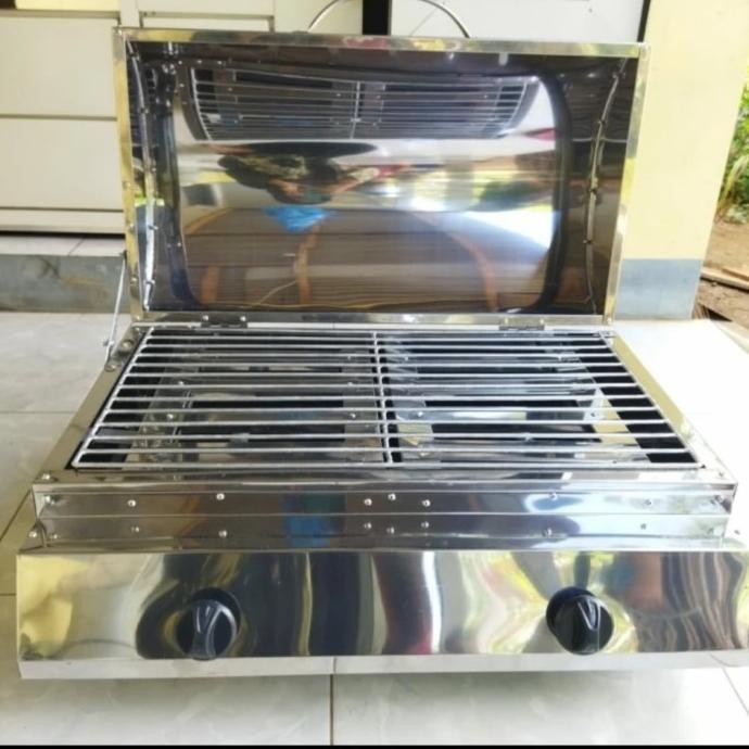 Jual [Promo] Bakaran Gas Pemantik Nasi Bakar 60X30X20 Tutup Bakaran Di ...