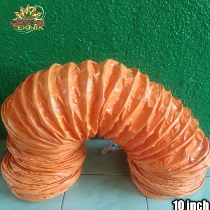 Jual Selang Portable Ventilator 10 Inch 5 M - Flexible Hose Exhaust ...