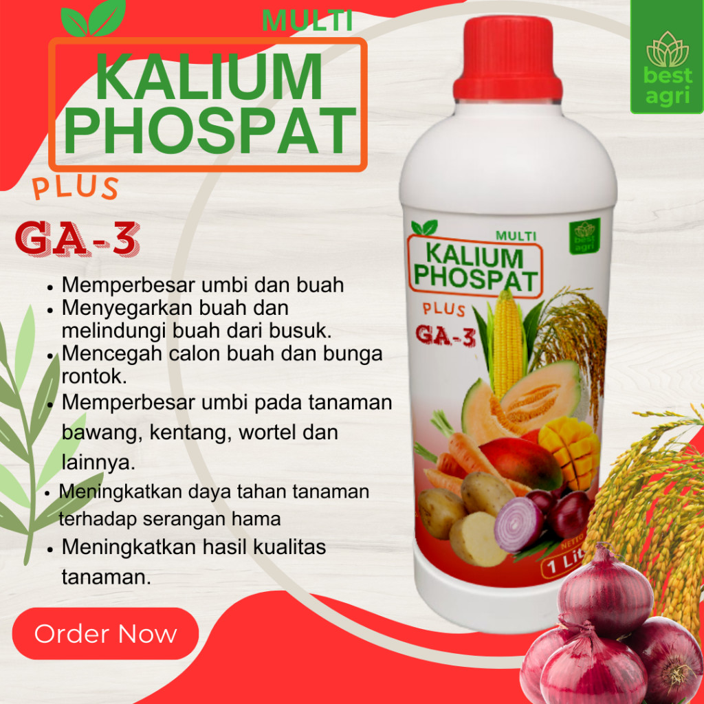 Jual Kalium Phospat Multi 1 Liter Pupuk Penambah Bobot Buah | Shopee ...