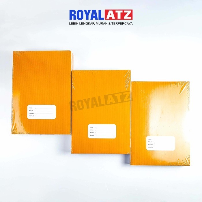 Jual Buku Tulis Ukuran Boxy Okey Motif Sampul Kraft Per Pak | Shopee ...