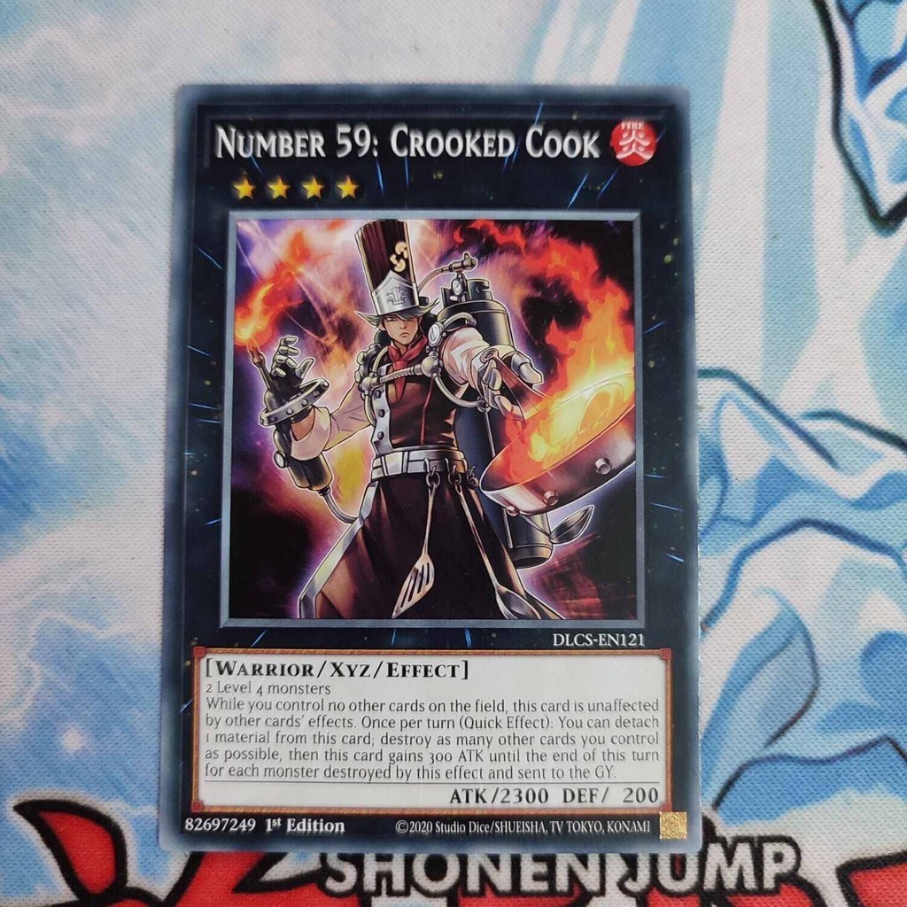 Jual yugioh number 59 crooked cook DLCS common original | Shopee Indonesia