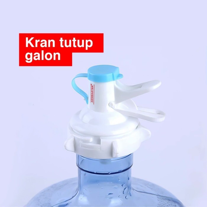 Jual Kenmaster Tatakan Sandaran Galon / Dudukan Galon + Kran Tutup ...