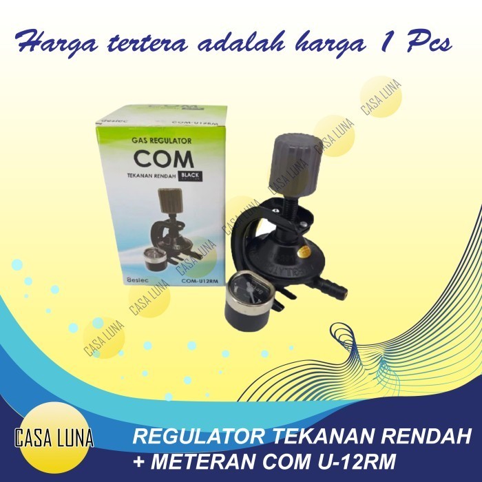 Jual Unik Regulator Gas Kosan Gas Kepala Gas + Meteran Com-U12Rm U-12Rm U12Rm Termurah | Shopee ...