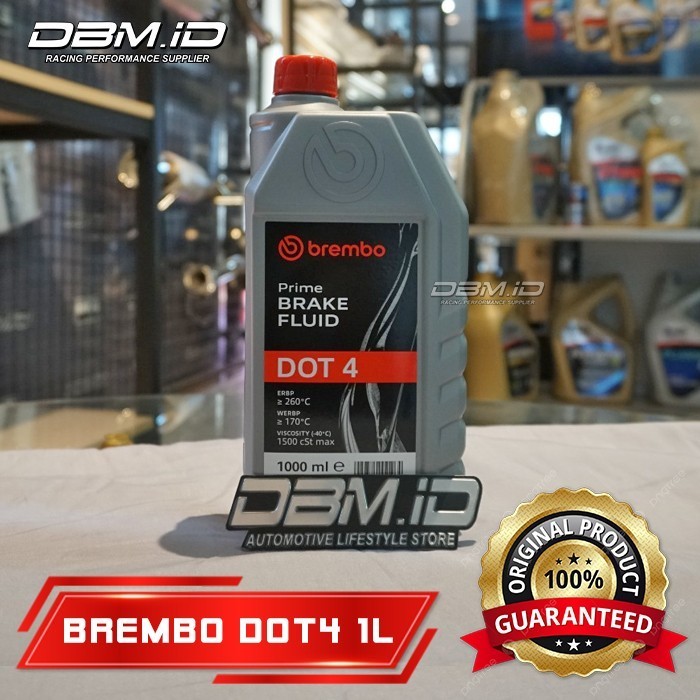 Jual OLI MINYAK REM BREMBO DOT 4 BRAKE FLUID DOT4 BREMBO 1 LITER ...