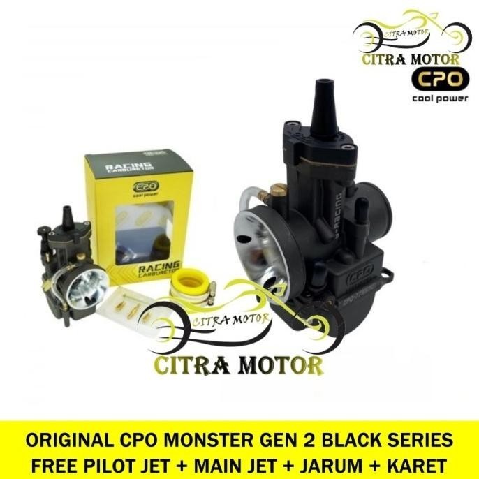 Jual Karburator Cpo Original Black Gen 2 Pwk Cool Power Racing Box Kuning | Shopee Indonesia