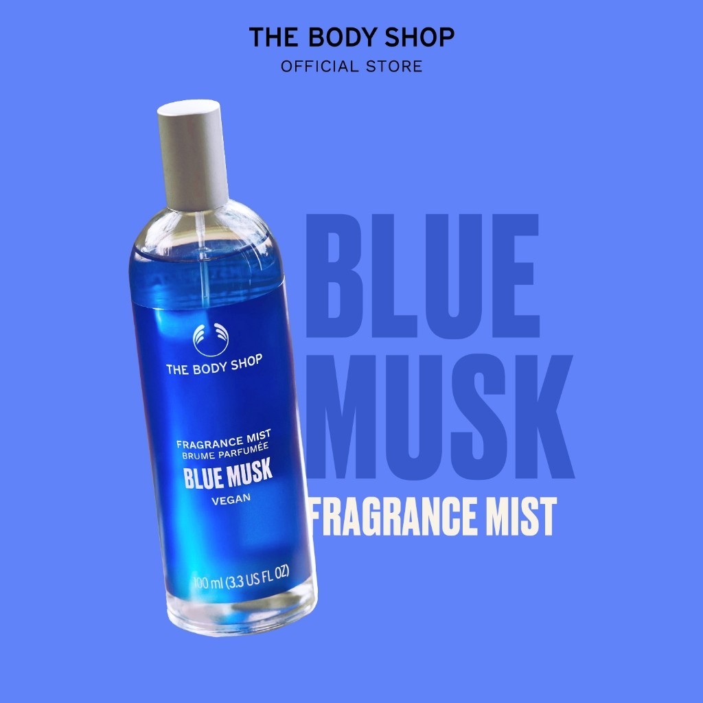 Jual The Body Shop Blue Musk Body Mist Fragrance 100Ml - Bold and ...