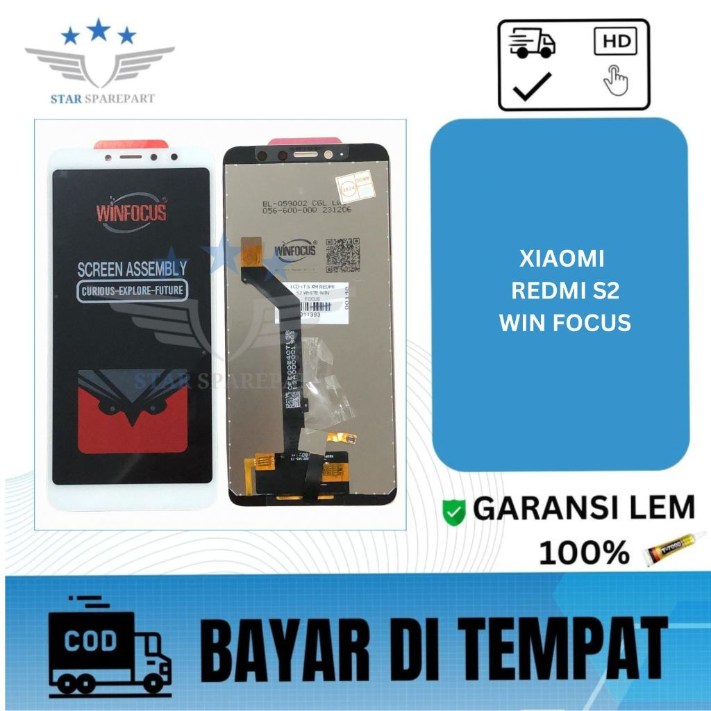 Jual LCD TOUCHSCREEN XIAOMI REDMI S2 (M) | Shopee Indonesia