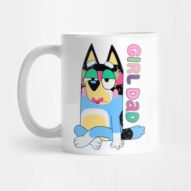 Jual Mug Kopi Ayah Bluey Dad Bluey Girl Bluey Dad Bluey Girl Dad Coffee ...