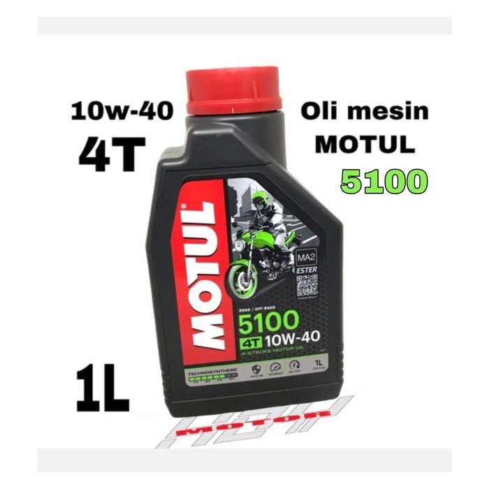 Jual Oli Mesin Motul Motor 5100 4T-10W-40 1L 1000Ml Orisinil Barang Langka | Shopee Indonesia