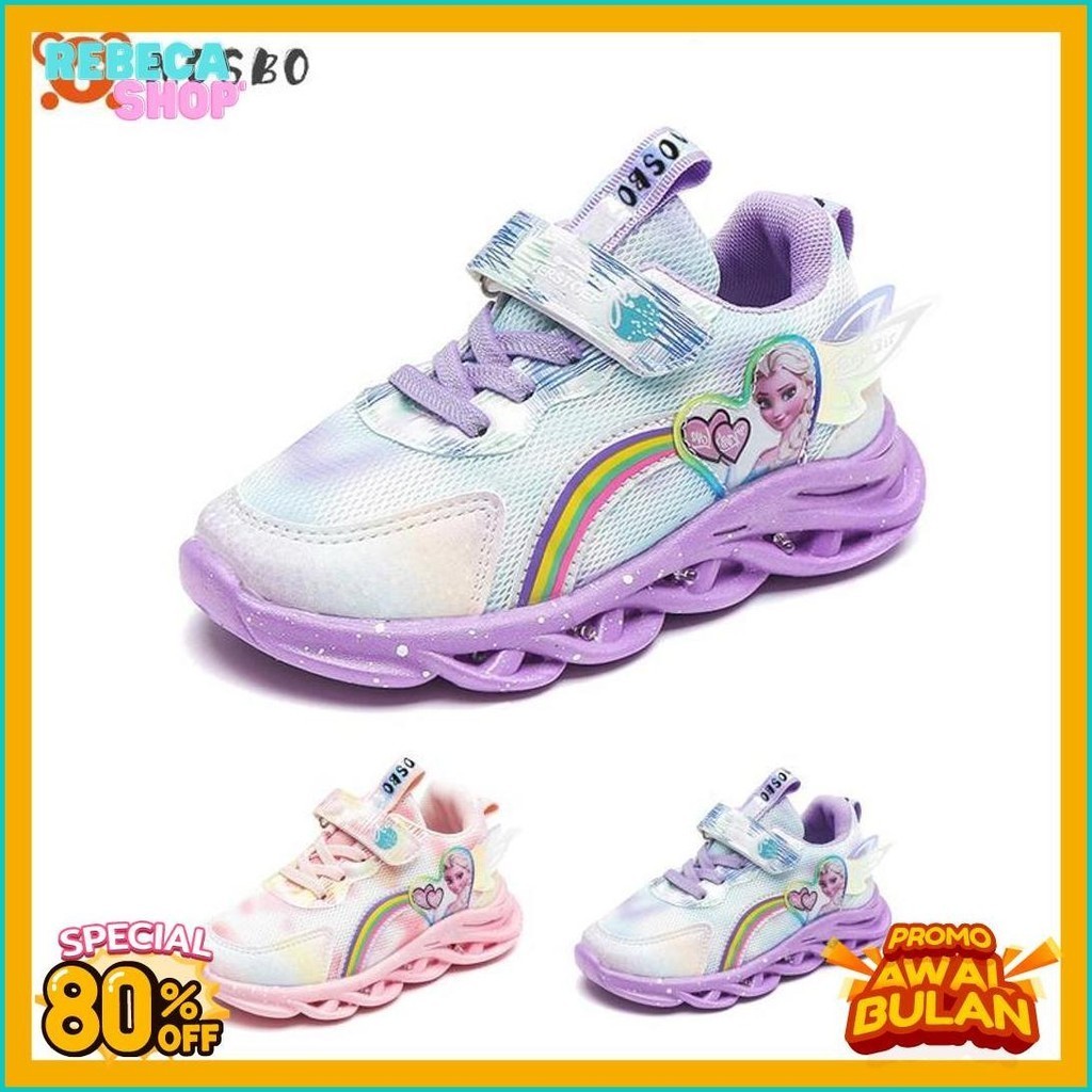 Jual Mosbo Sepatu Elsa Princess Frozen Anak Sepatu Anak Cewek Frozen ...