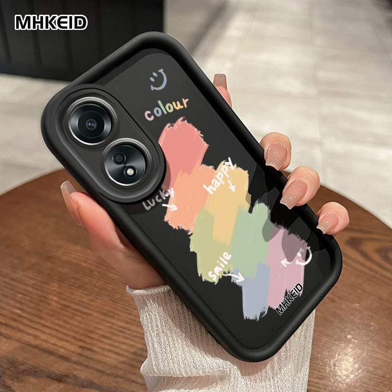 Jual MHKEID Casing Hp Untuk OPPO A58 A78 A36 A76 A96 A58 5G A78 5G A52 A72 A92 A54 A55 A98 5G ...