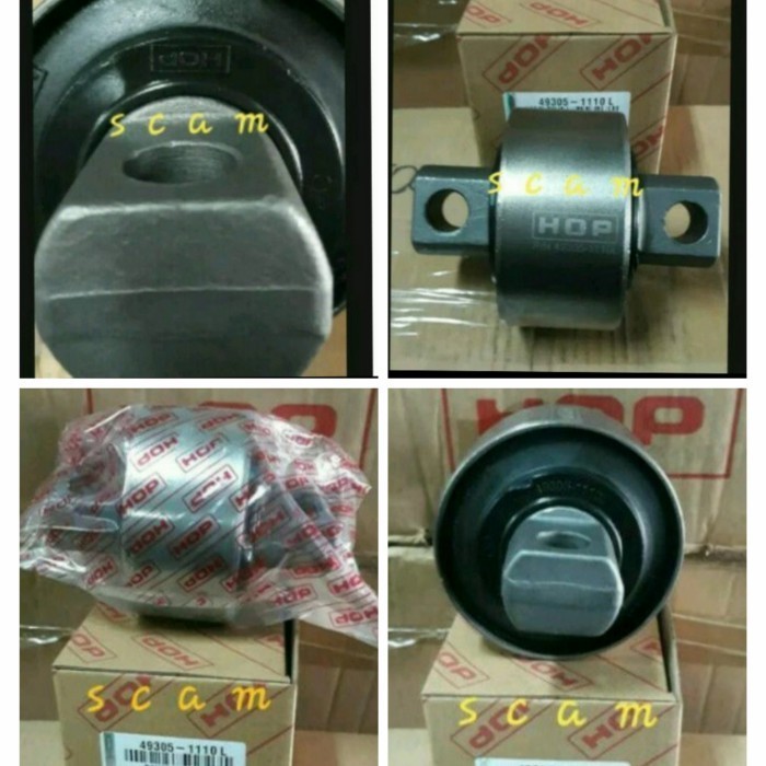 Jual Baru Asli Rubber Bushing Karet Dindong Torque Rod Bushing Hino ...