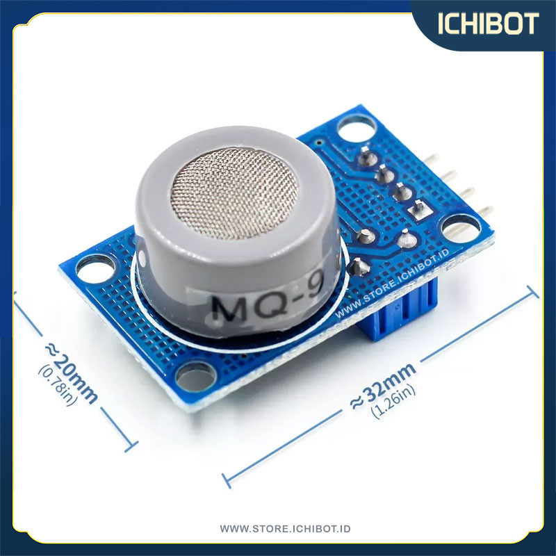 Jual Sensor MQ-9 Carbon Monoxide Combustible Gas | Shopee Indonesia