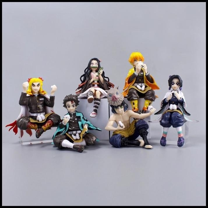 Jual Figure Demon Slayer Kimetsu No Yaiba Eat Rice Ball Ver | Shopee ...