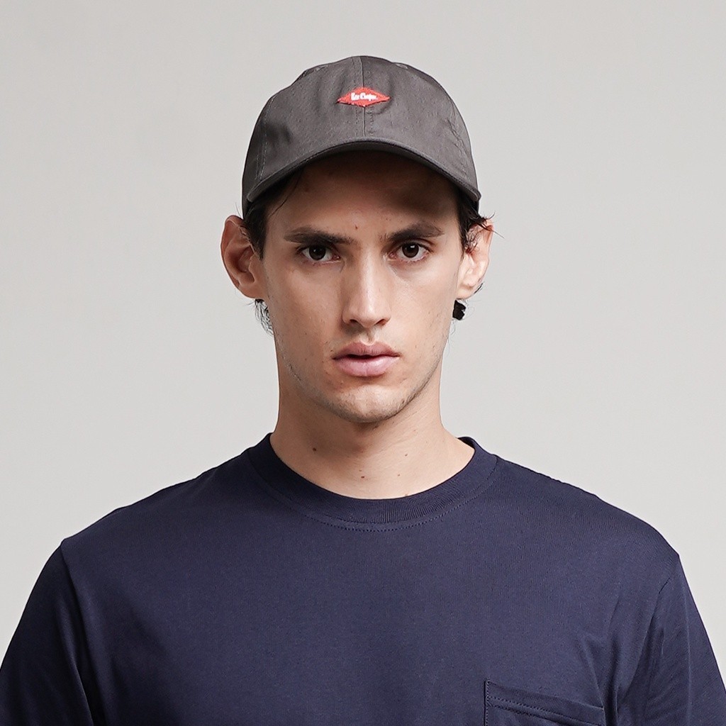 Jual Lee Cooper Caps Logo Diamond Red Dark Grey | Shopee Indonesia