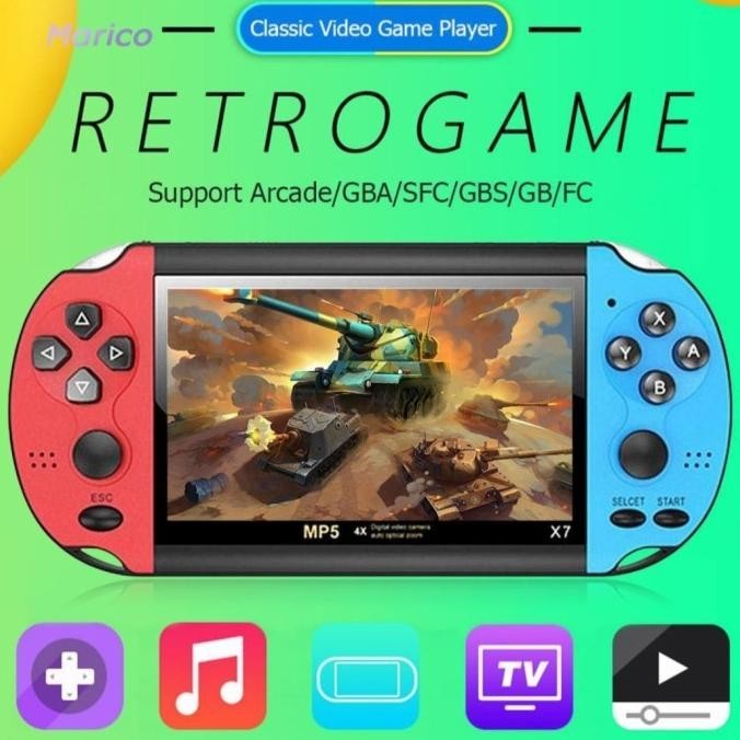 Jual Gameboy advance X7 built in 9999 games /best seller NLS | Shopee ...