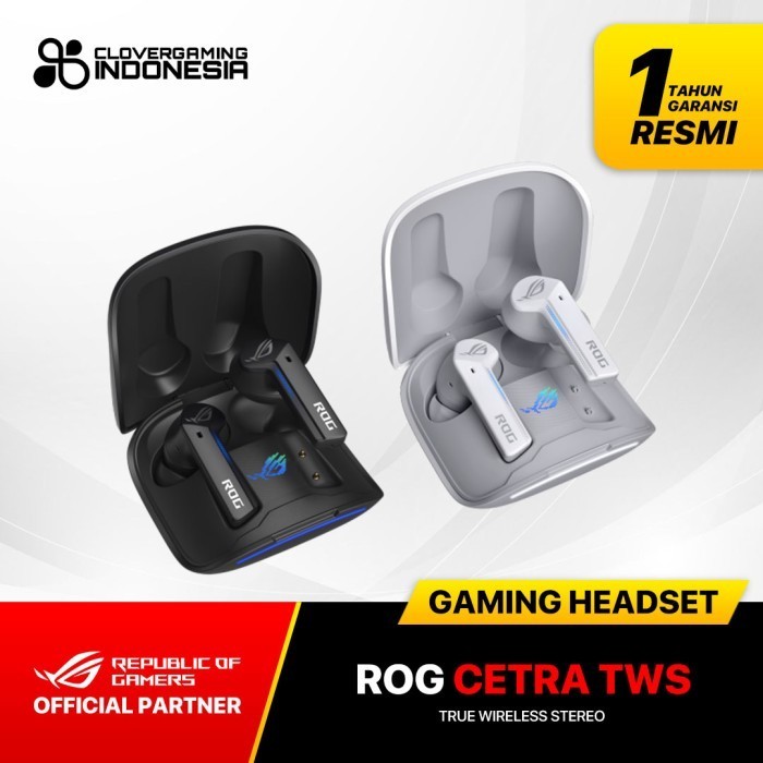 Jual Asus Rog Cetra True Wireless Gaming Earphone Tws Headset | Shopee ...